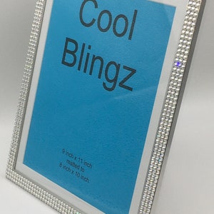Swarovski Crystal Bling Photo Picture Frame 8" X 10" or 9" X 11" - 3 ...