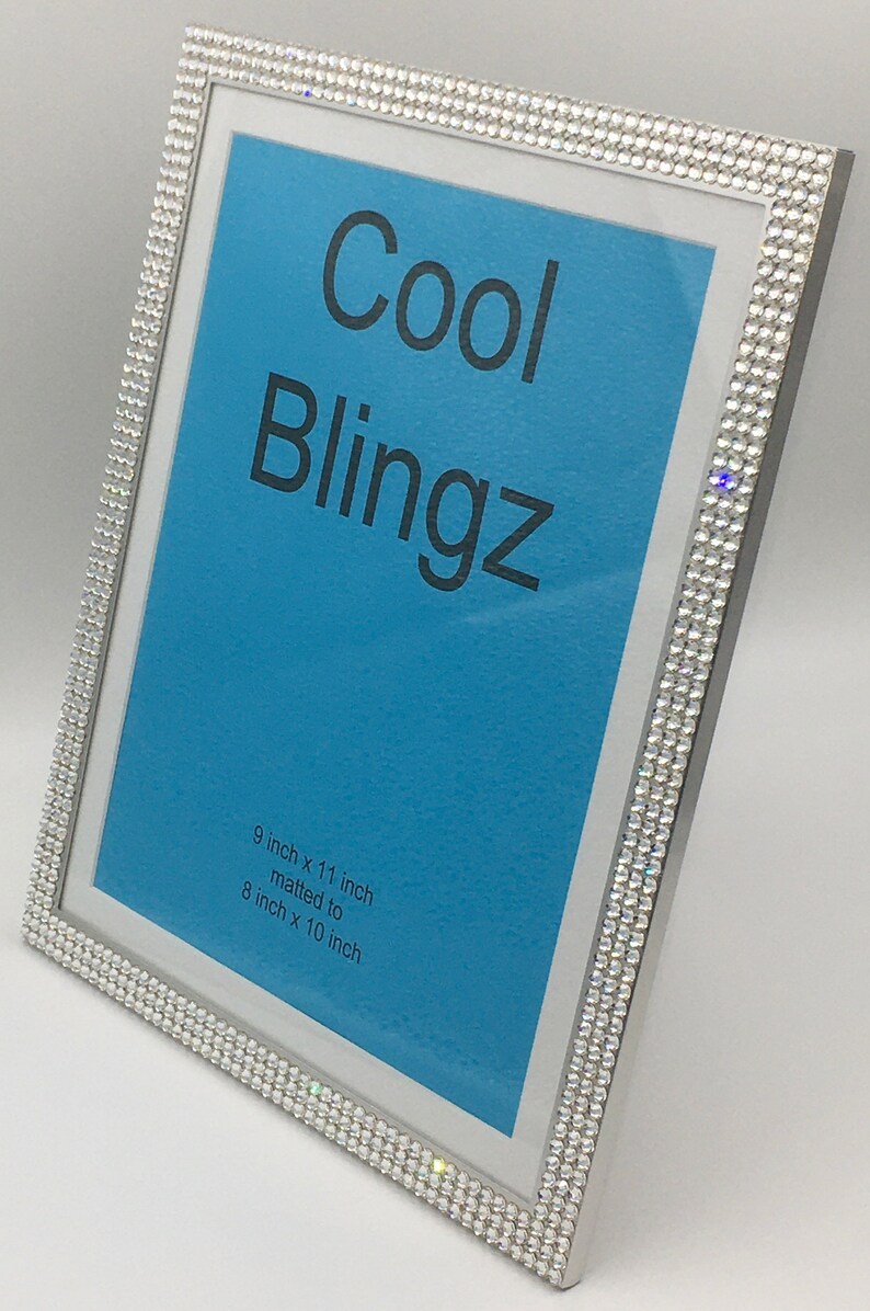 Swarovski Crystal Bling Photo Picture Frame 8 X 10 | Etsy