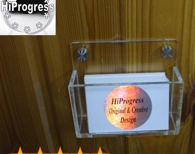 Wall Hanging Business Cards Holder Stand Display Easel - Etsy