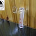 Clear Transparent Acrylic Hook for Kitchen Bathroom Wall Installation ...