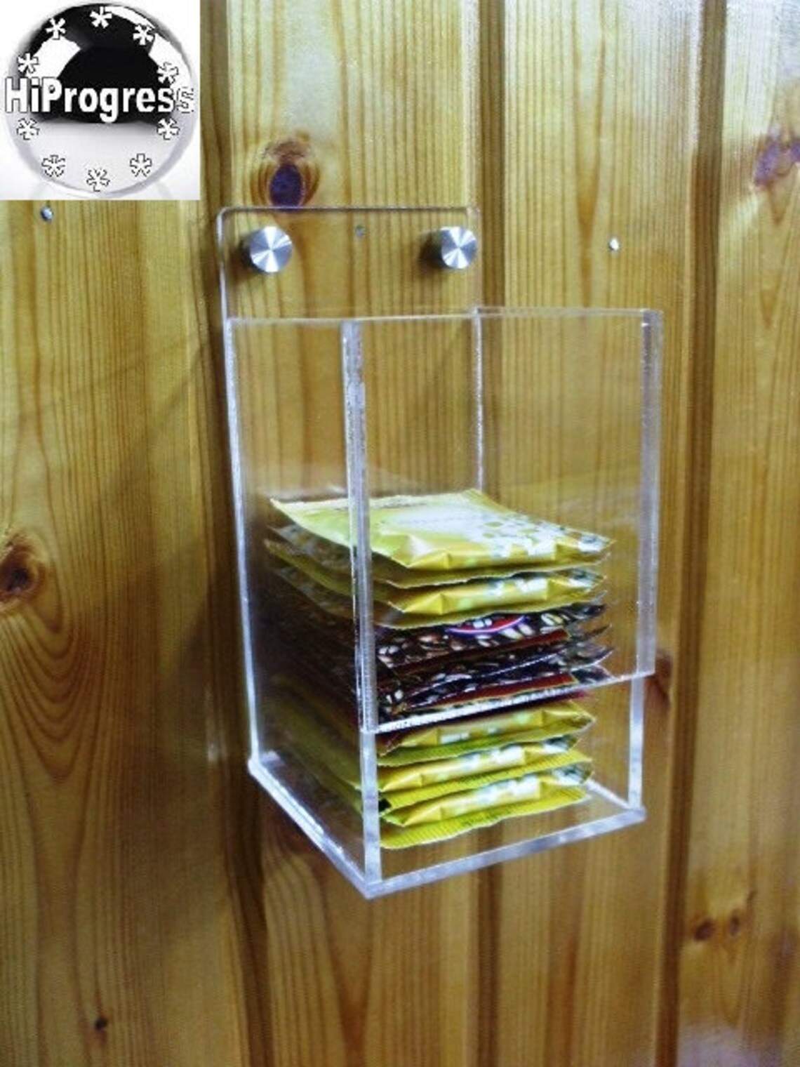 Clear Acrylic Wall Holder Organizer Dispenser for Tea Coffee - Etsy