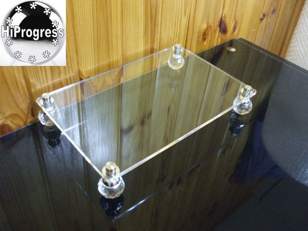 Rectangular Square Clear Acrylic Riser Stand Display Shelf - Etsy