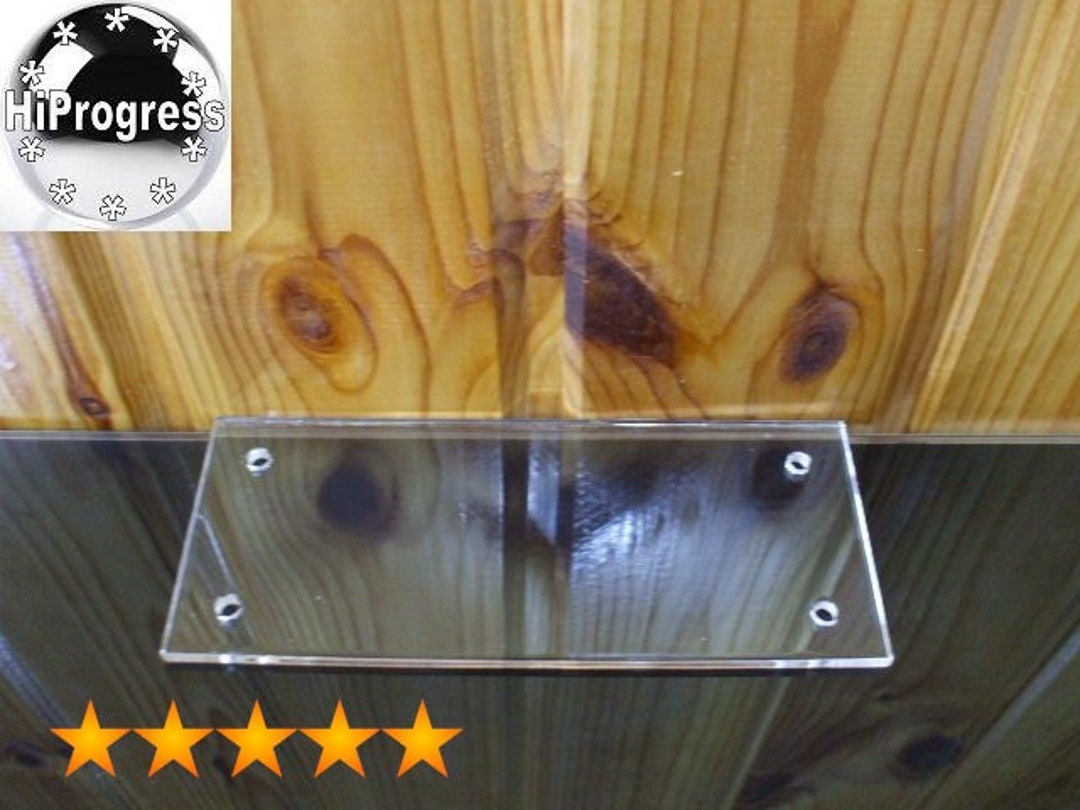Custom Clear Acrylic Plexi-glass Plate Nameplate Cover Sign Plaque With ...