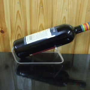 Single Wine Bottle Holder Stand Display - Etsy