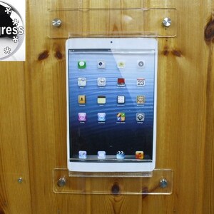 Universal Acrylic Wall Hanging Holder Display Mount for Tablet - Etsy