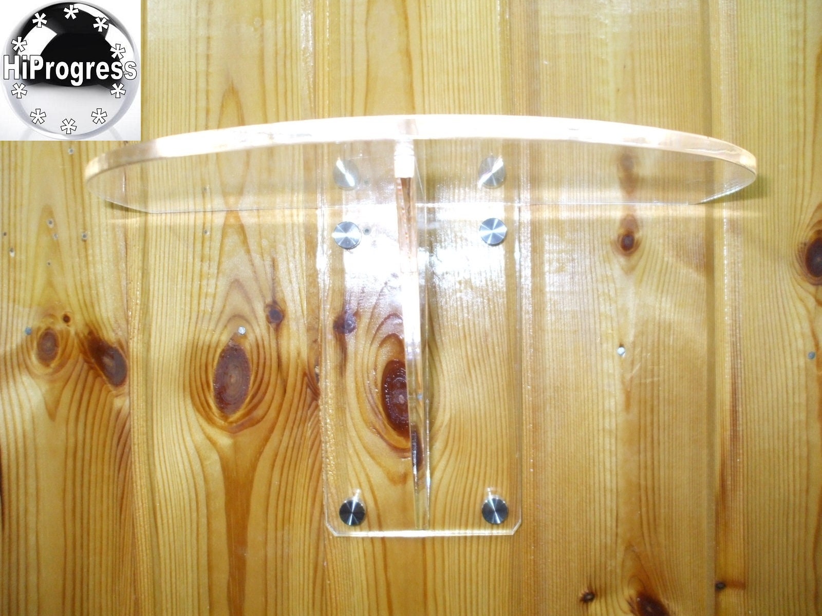 Wall Clear Acrylic Round Plexi-glass Shelf - Etsy