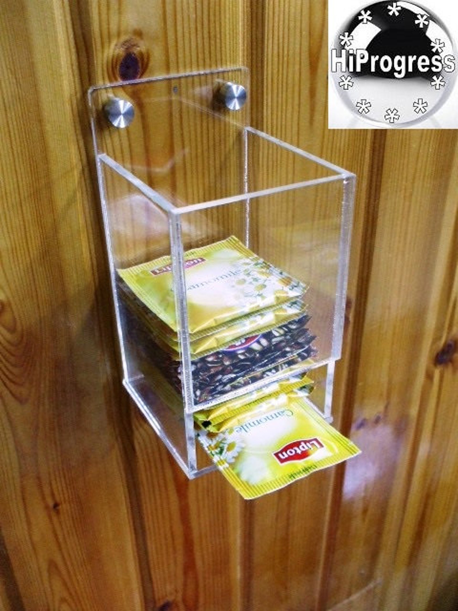 Clear Acrylic Wall Holder Organizer Dispenser for Tea Coffee - Etsy