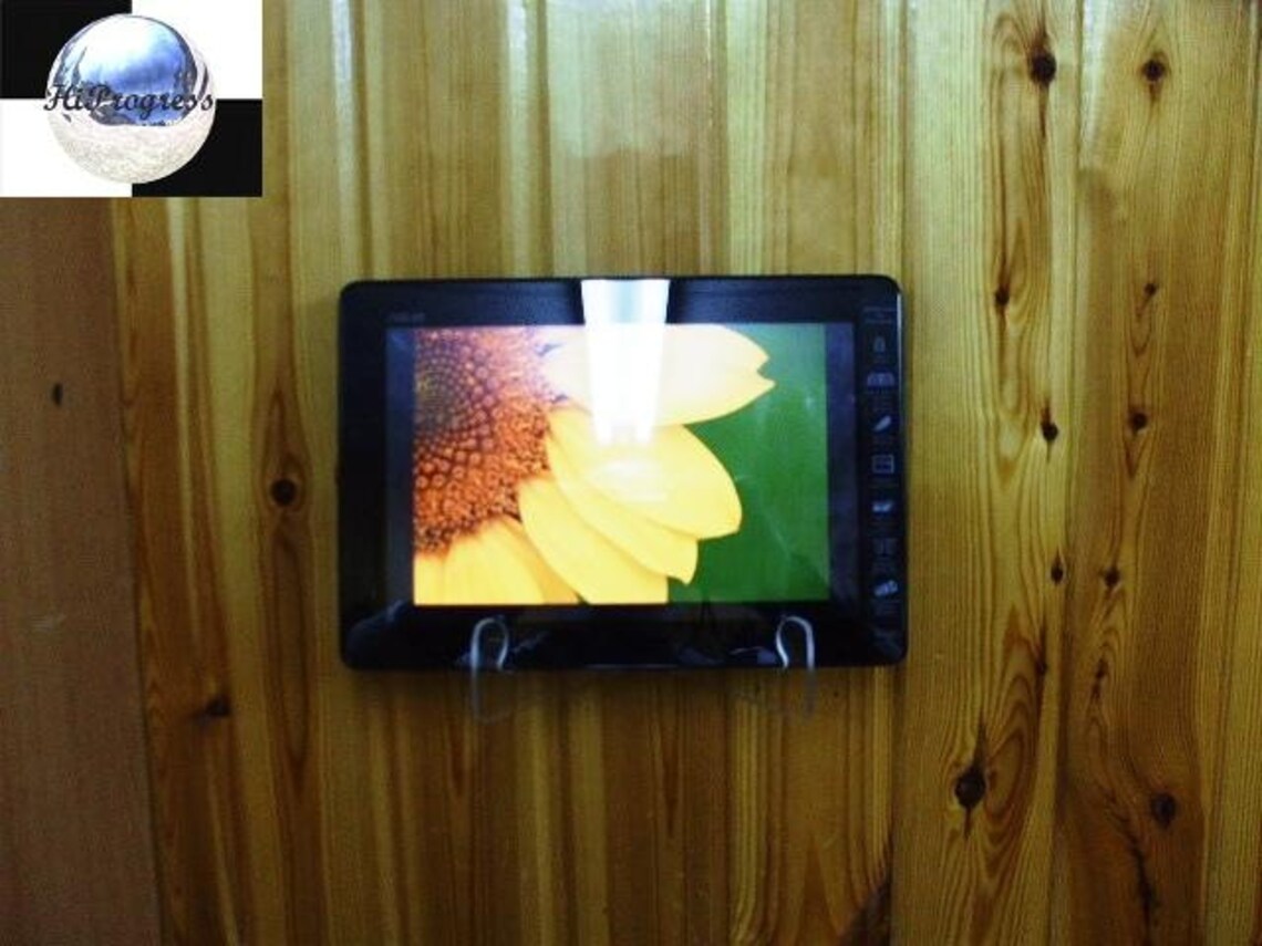 Universal Acrylic Wall Hanging Holder Display Mount for Tablet - Etsy