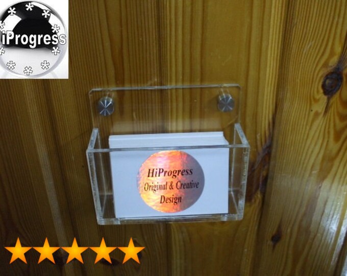 Wall Hanging Business Cards Holder Stand Display Easel - Etsy