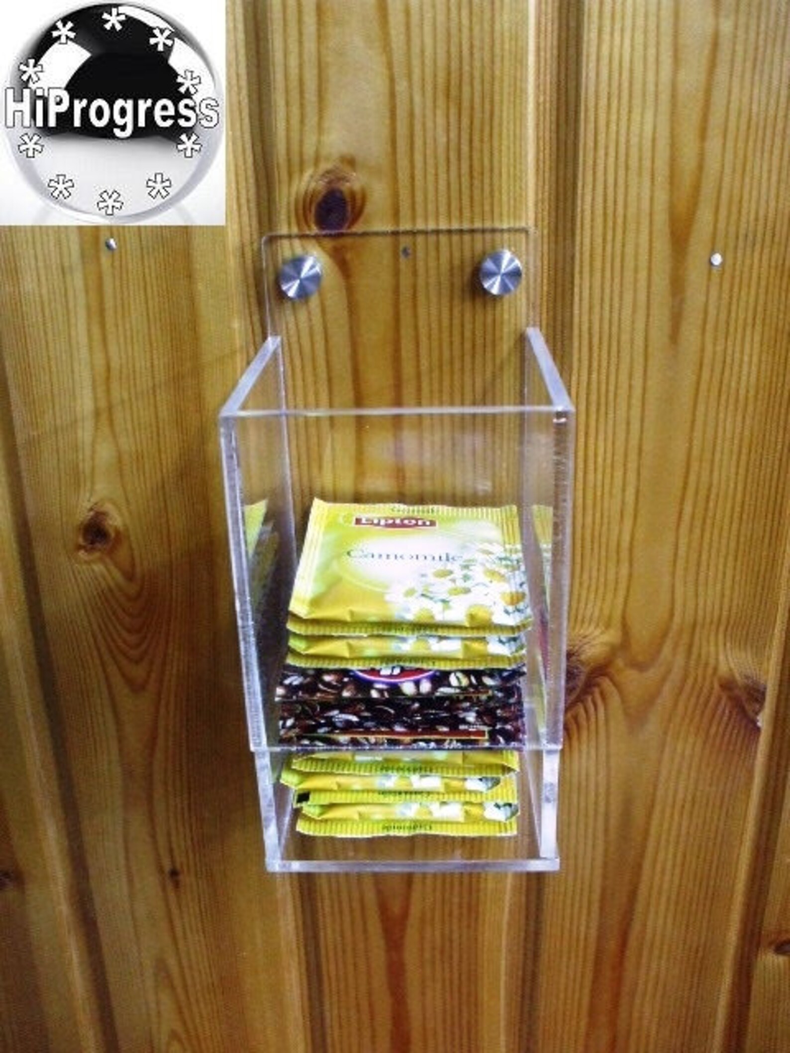 Clear Acrylic Wall Holder Organizer Dispenser for Tea Coffee - Etsy