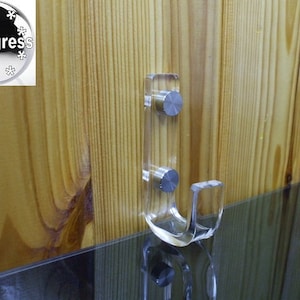 Clear Acrylic Hook for Wall Installation - Etsy