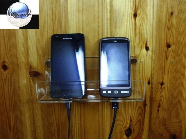 Universal Double Smartphone Wall Installation Holder Stand - Etsy