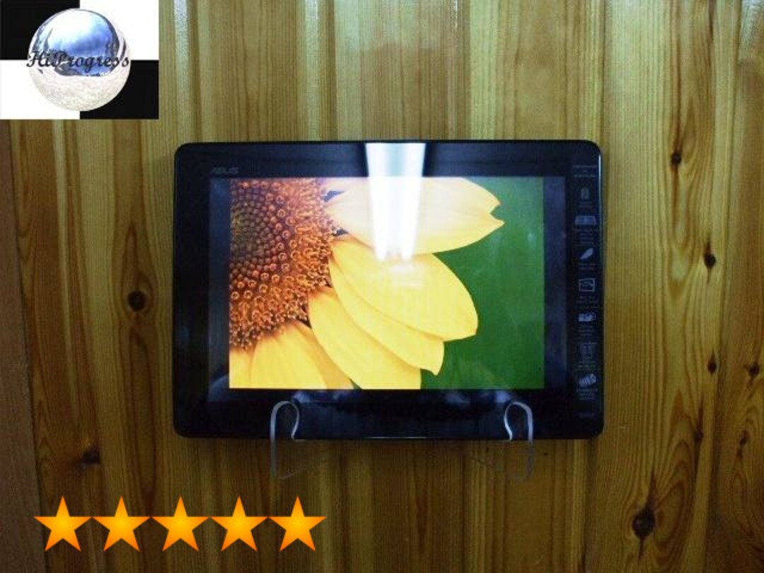 Universal Acrylic Wall Hanging Holder Display Mount for Tablet - Etsy