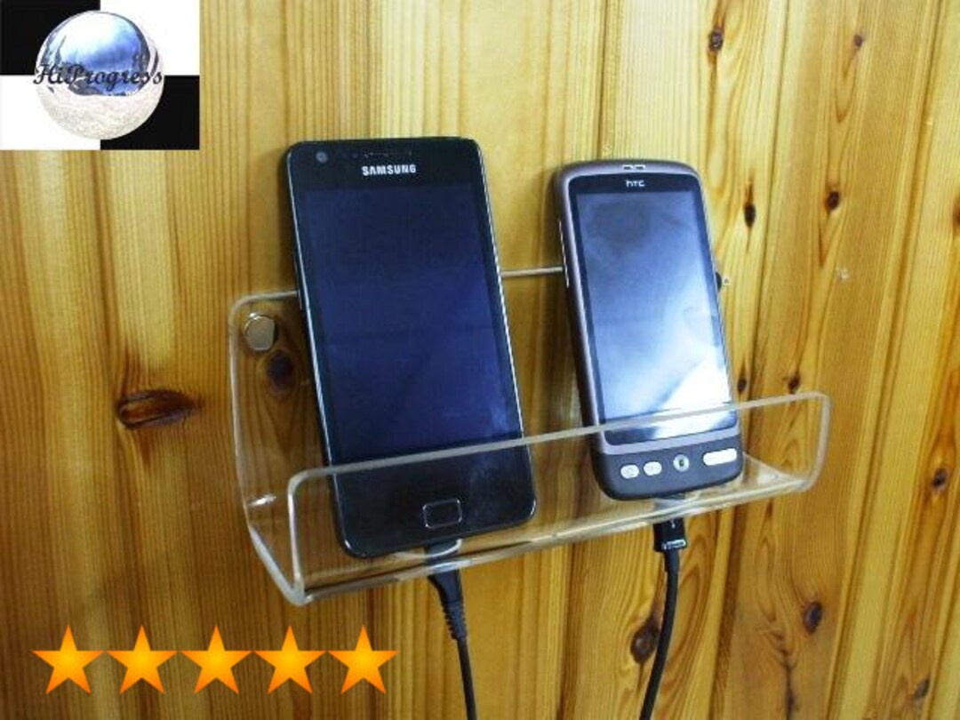 Universal Double Smartphone Wall Installation Holder Stand - Etsy