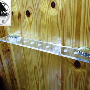 Elegant Clear Acrylic Wall Holder Mount Rack Organizer for | Etsy