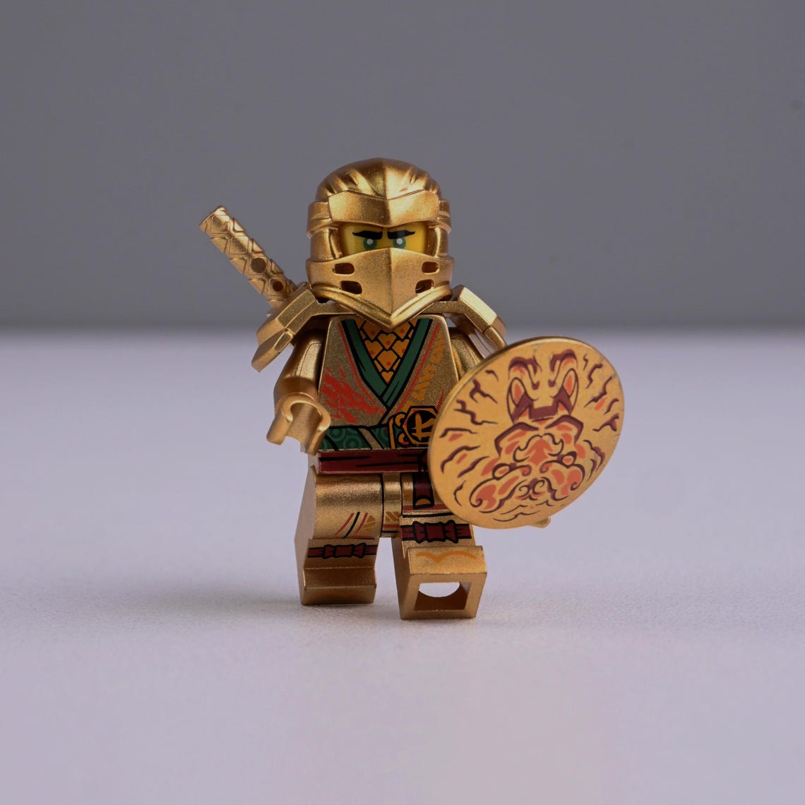 Golden Cole – Earth Ninja Gold Armor Lego-compatible Figure – Kids Gift ...