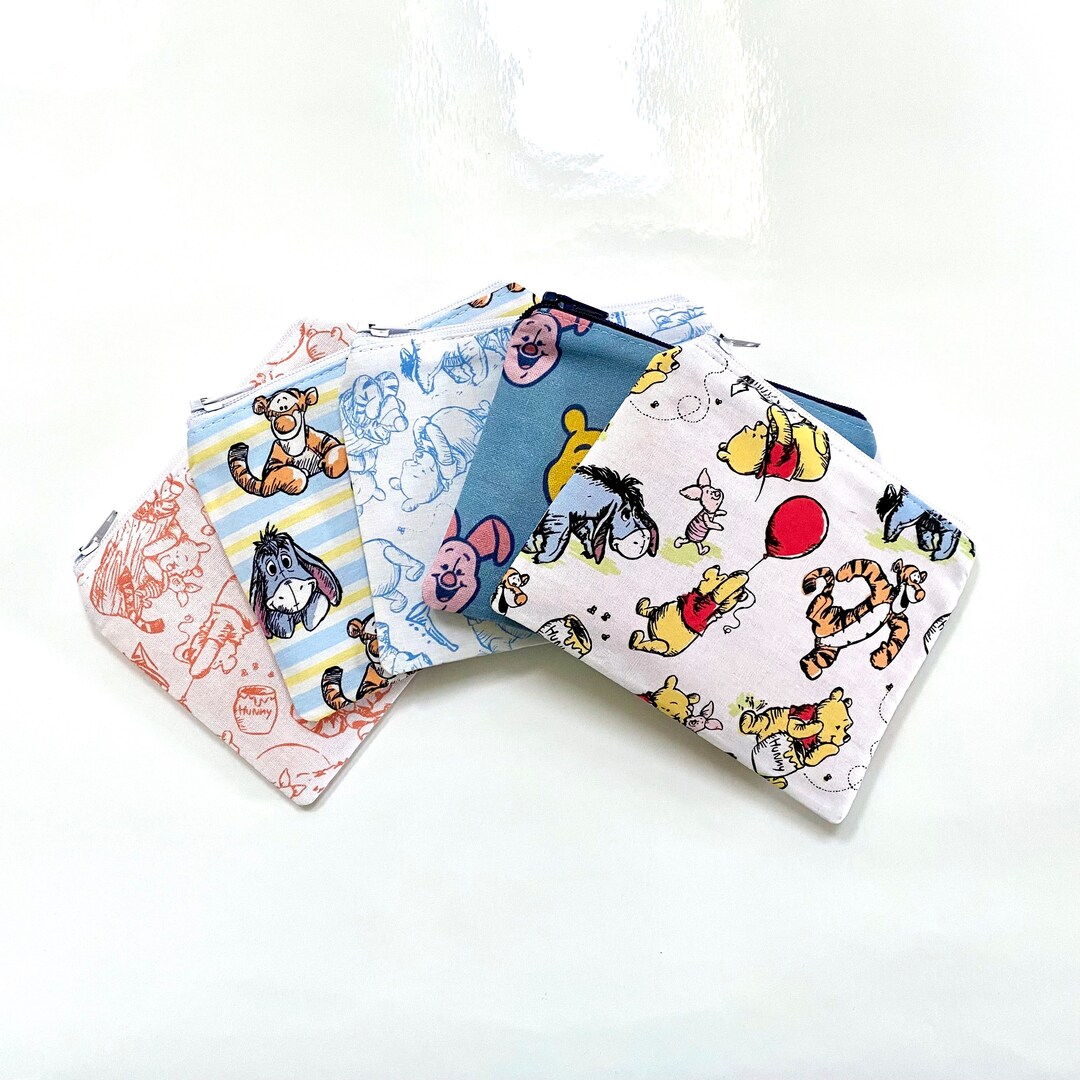 Coin Purse, Money/earphone Holder, Handmade, Disney Winnie the Pooh ...