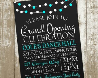 Printable Customized Grand Opening or Open House Invitations | Etsy