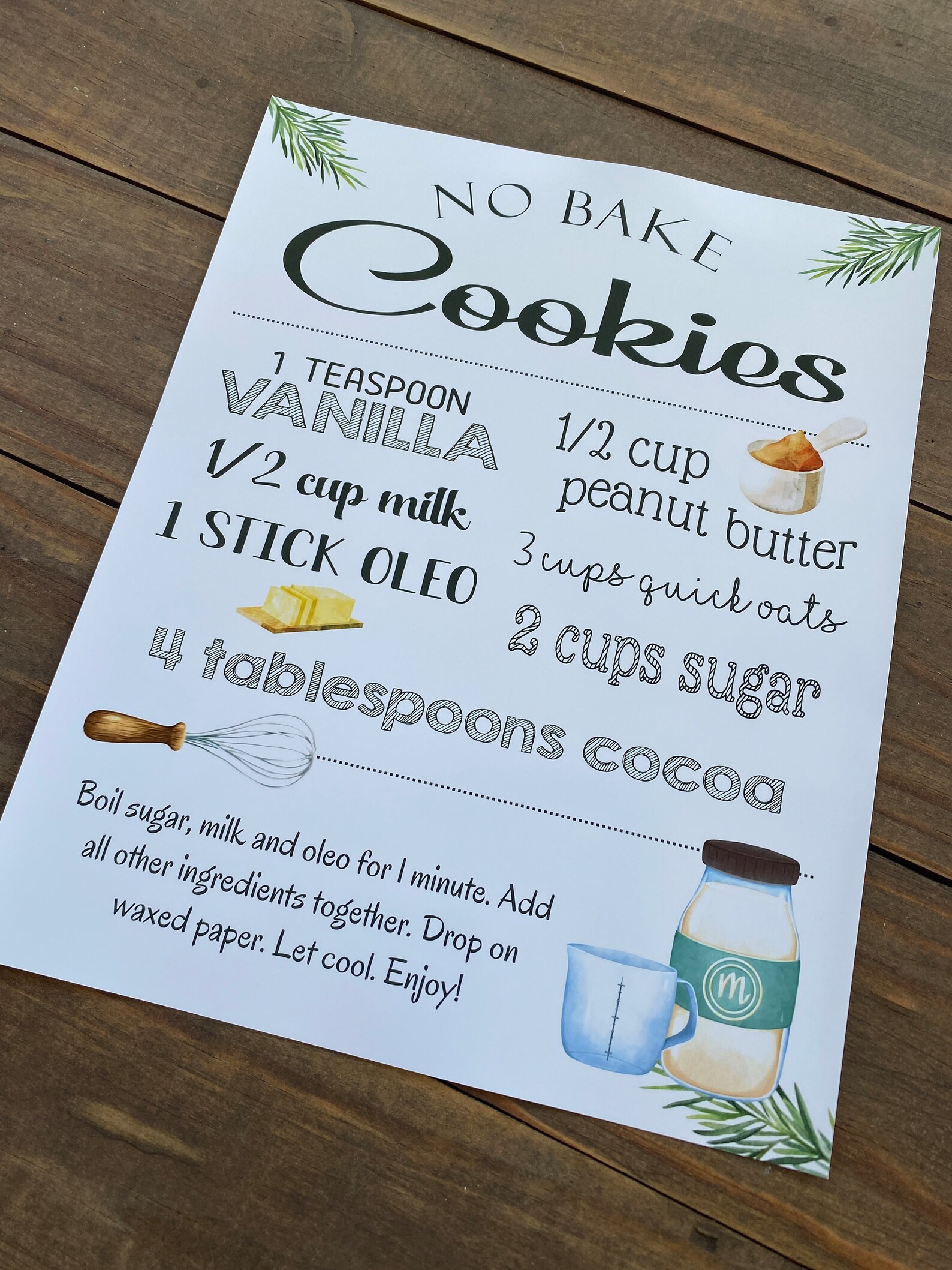 Free Shipping! Custom Family Recipe Print - Graphics to Match, Wall Art ...