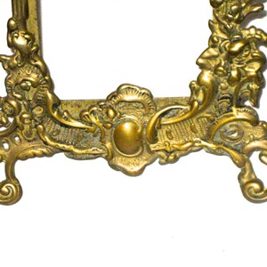 Vintage Brass Picture Frame Standing Table Size - Etsy