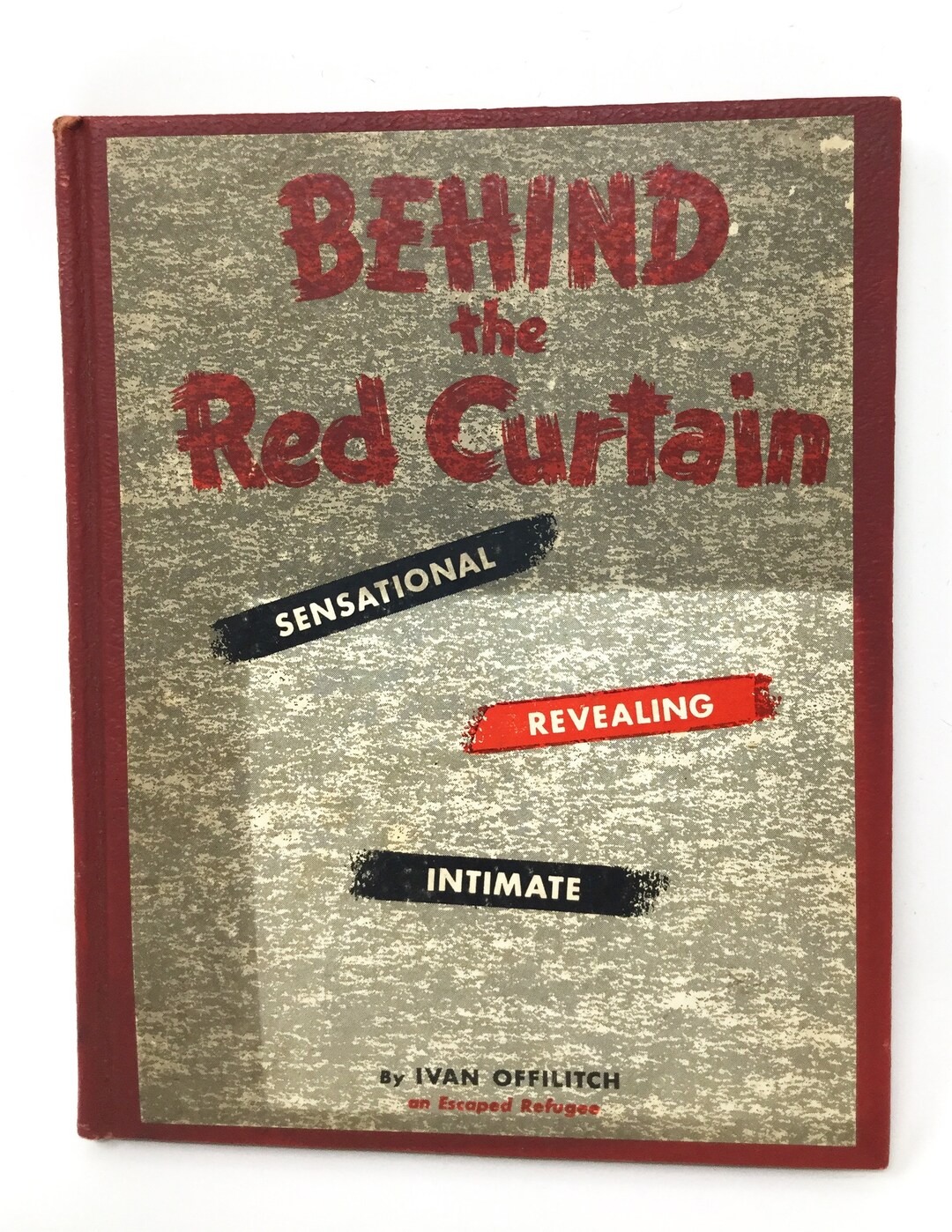 Vintage Behind the Red Curtain Gag Book 1948 Ivan Offilitch - Etsy