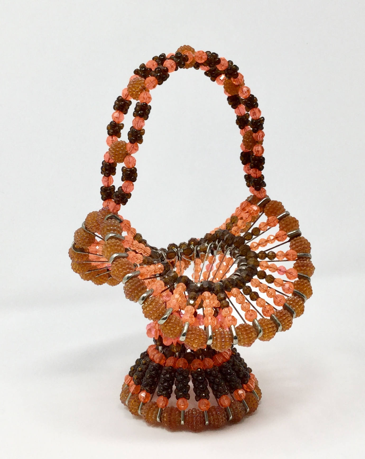 Safety Pin Bead Basket