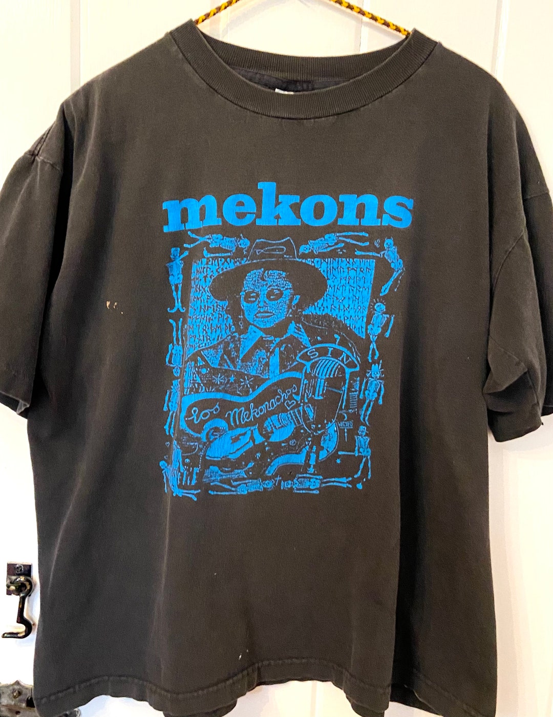 Vintage Mekons T Shirt Rock Punk Band XL - Etsy