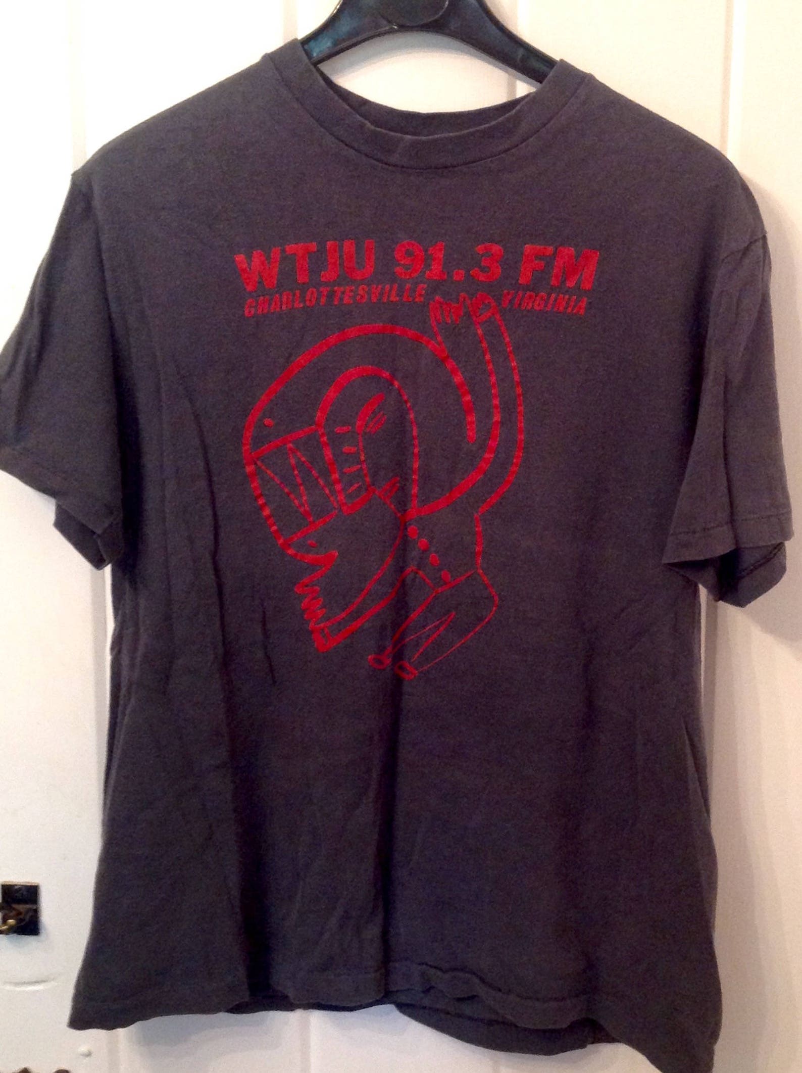 Vintage Jad Fair Half Japanese T Shirt Design for WTJU 91.3 FM - Etsy