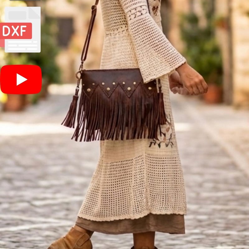 Fringe Tassel Bag Charm - Etsy