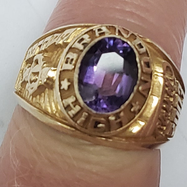 Vintage Class Ring - Etsy
