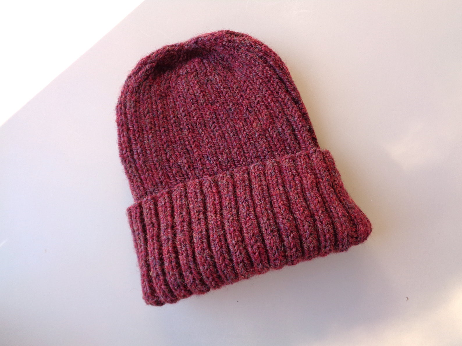 Wine Red Hat Mens Knit Hat Teen Boys Hat Watch Cap Beanie - Etsy