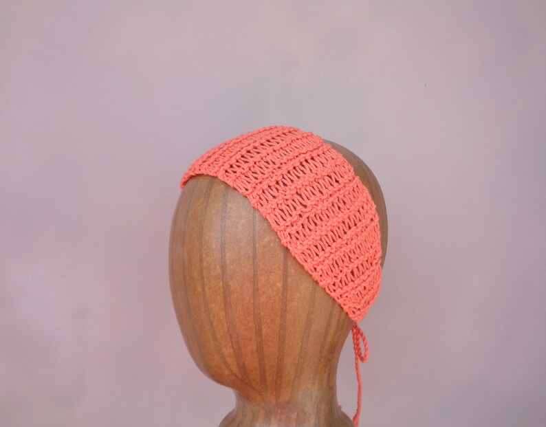 Lace String Headband CHOOSE Color Adjustable Tie Back Hand - Etsy