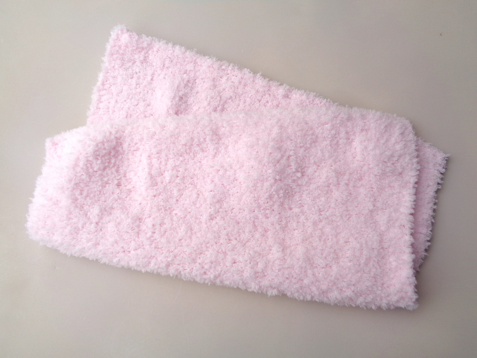 Plush Chenille Lovey Pale Pink Security Blanket Baby - Etsy