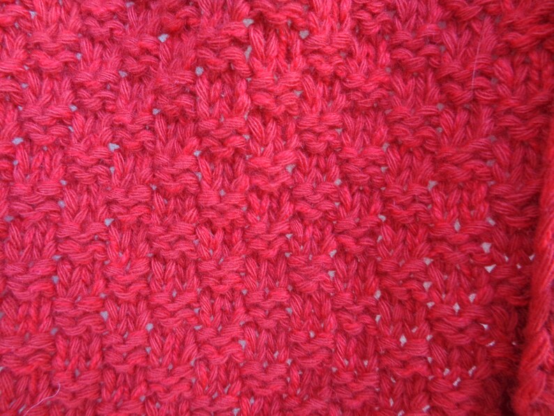 Bright Red Scarf for Men or Women Cashmere Merino Wool Long - Etsy