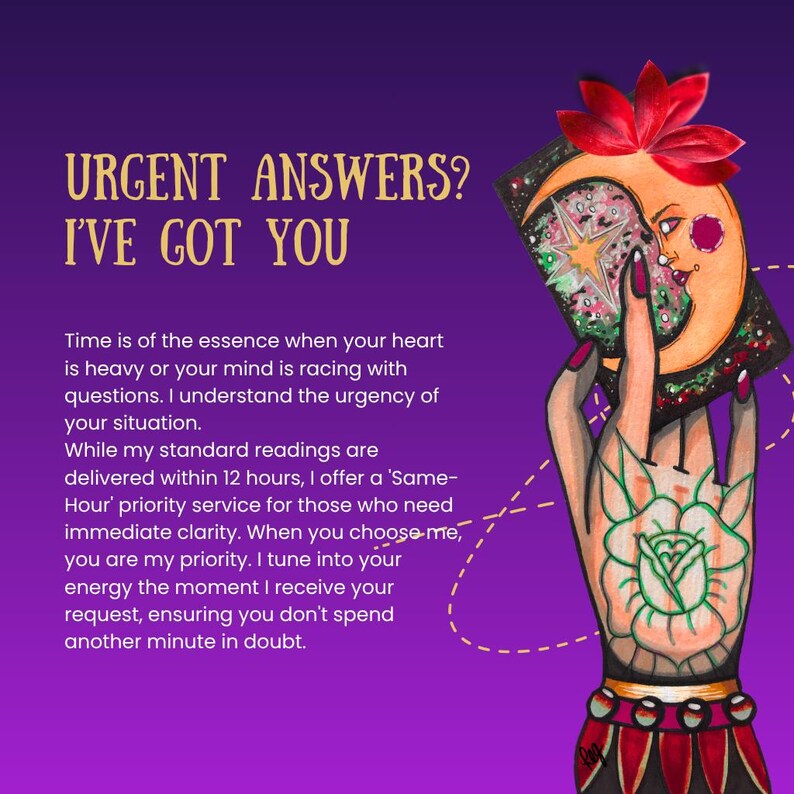Unlimited Questions Psychic Reading Same Hour | Fast Tarot & Telepathy ...