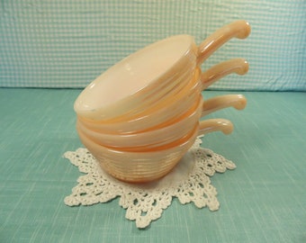 Peach lusterware | Etsy