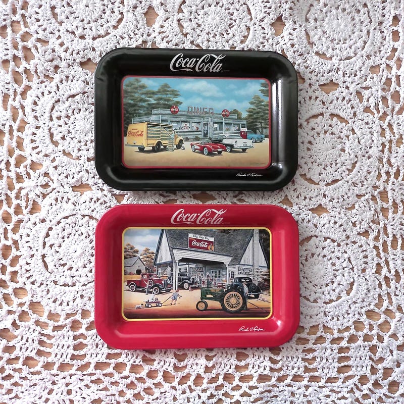 Small Coca Cola Trays - Etsy