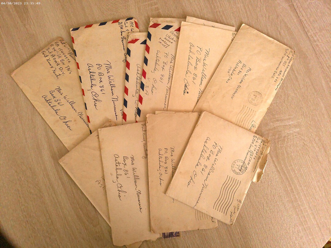 1950s U.S. Army Solider Letters/envelopes to Mother Fort Knox Kentucky ...