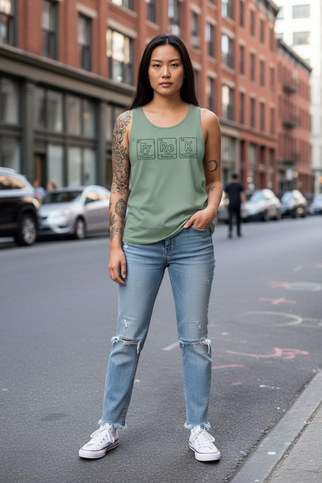 Funny Periodic Science Table Tank Top Shirt | Chemistry Student Jokes ...