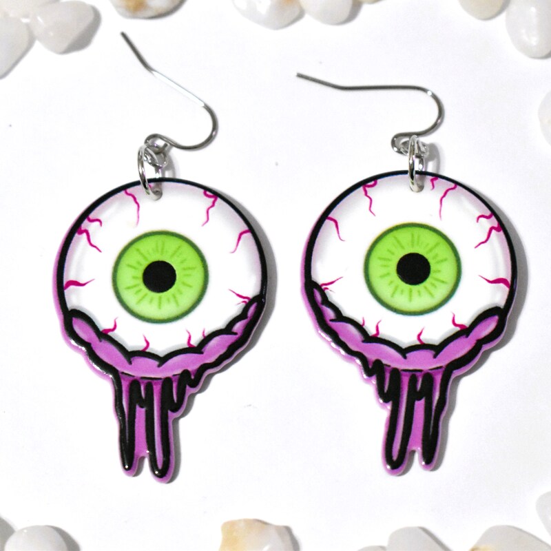 Zombie Earrings - Etsy
