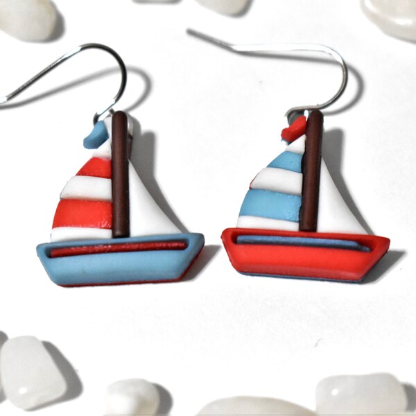 Boat Earrings - Etsy