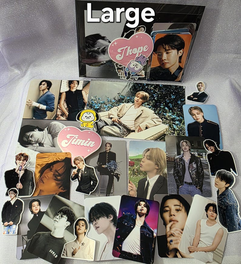 KPOP Mystery Bias Pack - Photocards - Stickers - Freebies - Etsy