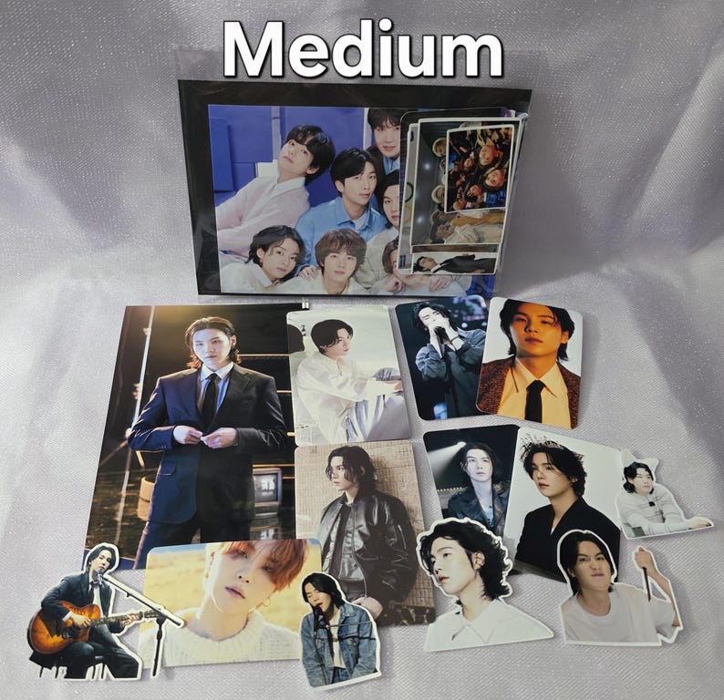 KPOP Mystery Bias Pack - Photocards - Stickers - Freebies - Etsy
