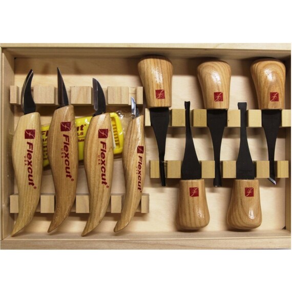 Flexcut kn700 deluxe palm & knife set store