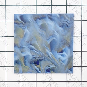 Incudo Blue Inky Acrylic Sheet - Etsy