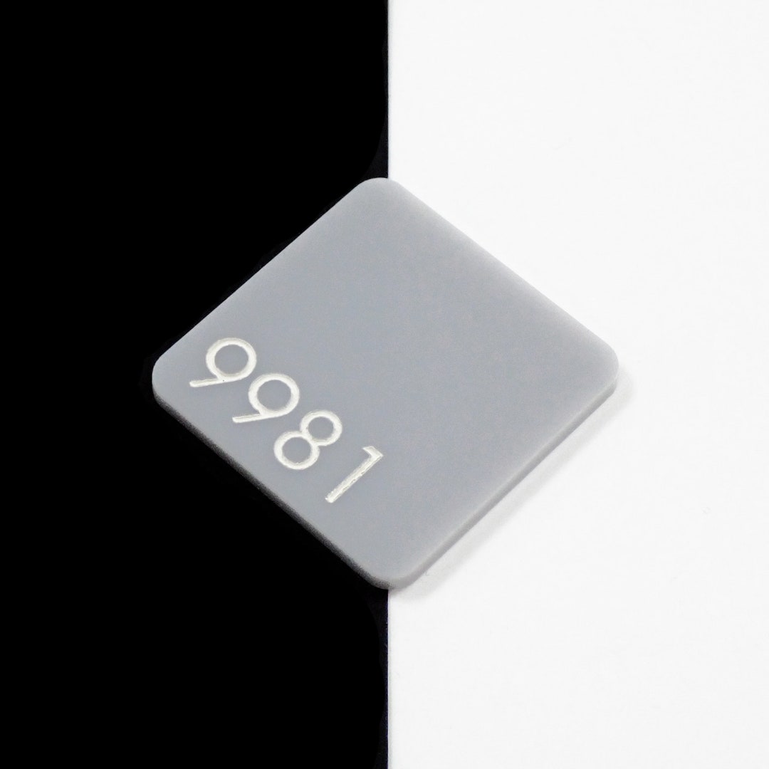 Perspex 9981 Grey Cast Acrylic Sheet (3mm Thick) - Etsy