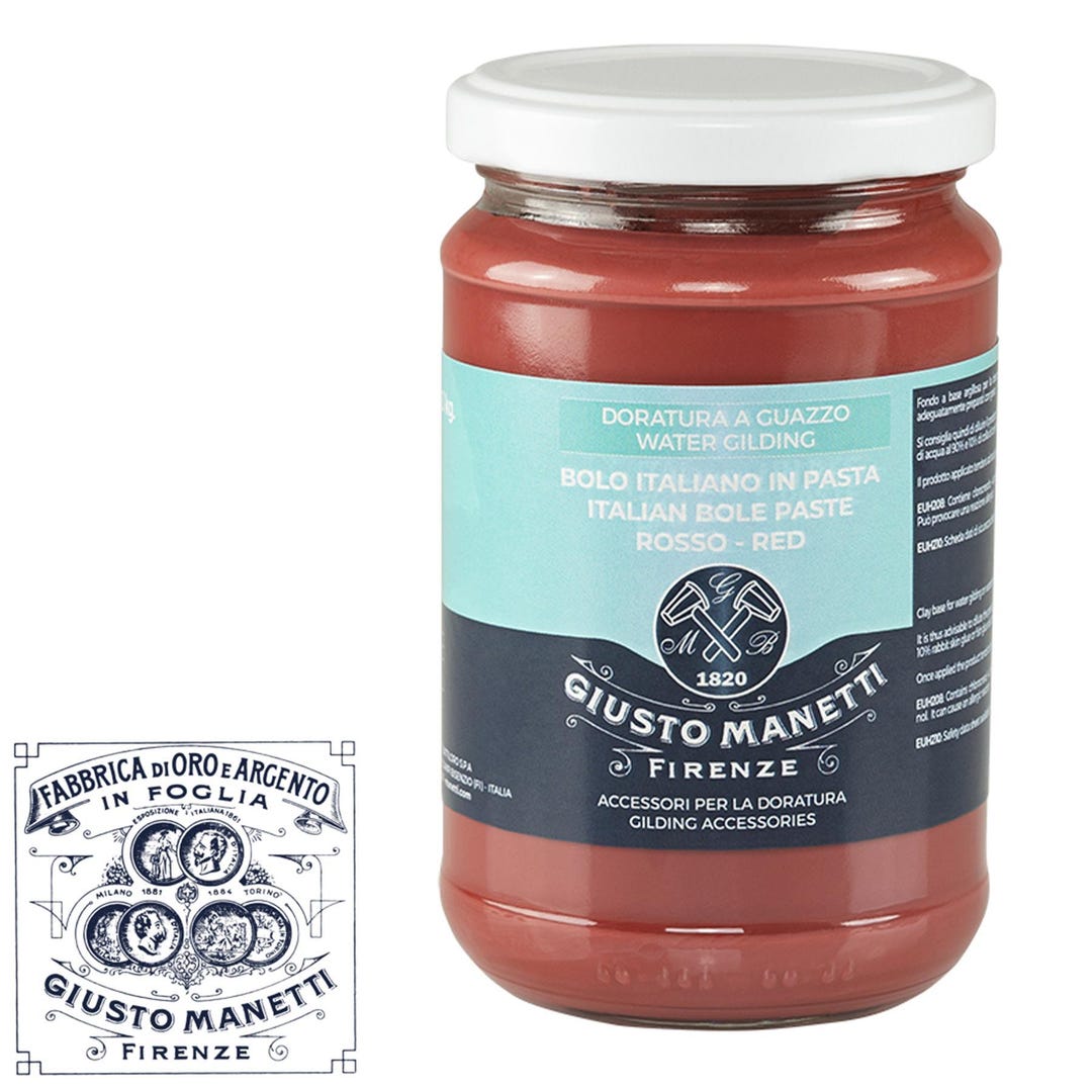 Giusto Manetti Red Italian Bole Paste, Natural Clay Pigment (300g) - Etsy