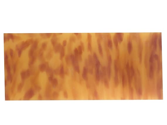 Tortoise Shell Plastic Sheet