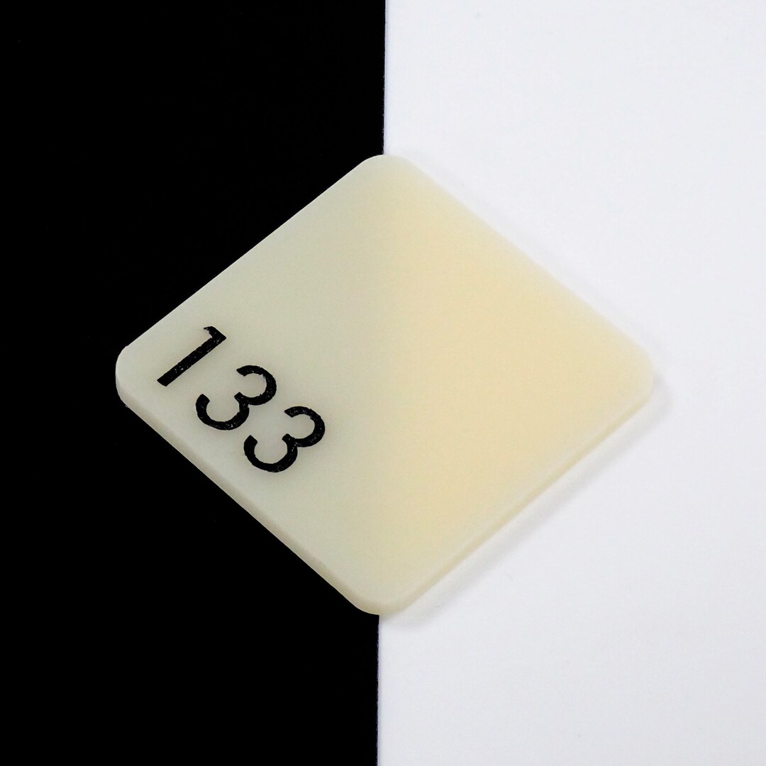 Perspex 133 Ivory Cast Acrylic Sheet 3mm Thick - Etsy