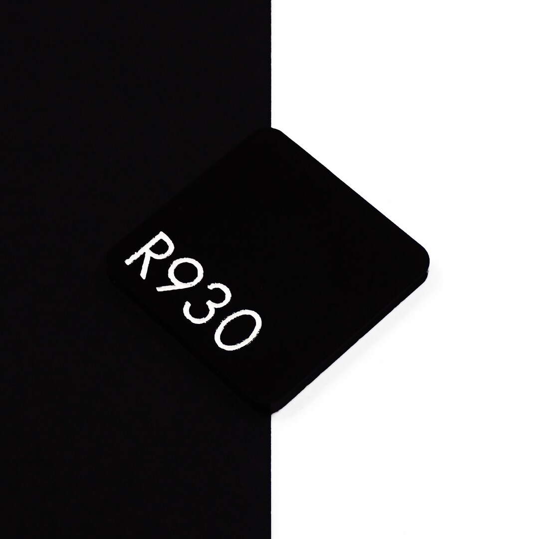 Perspex R930 Recycled Black Cast Acrylic Sheet (3mm Thick) - Etsy